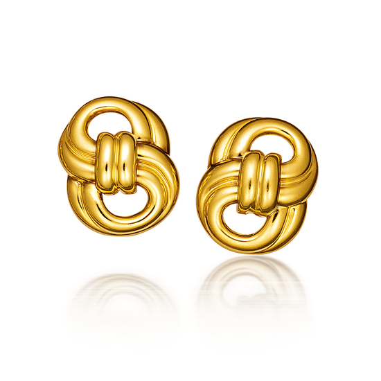 Figure Eight Earclips – Verdura