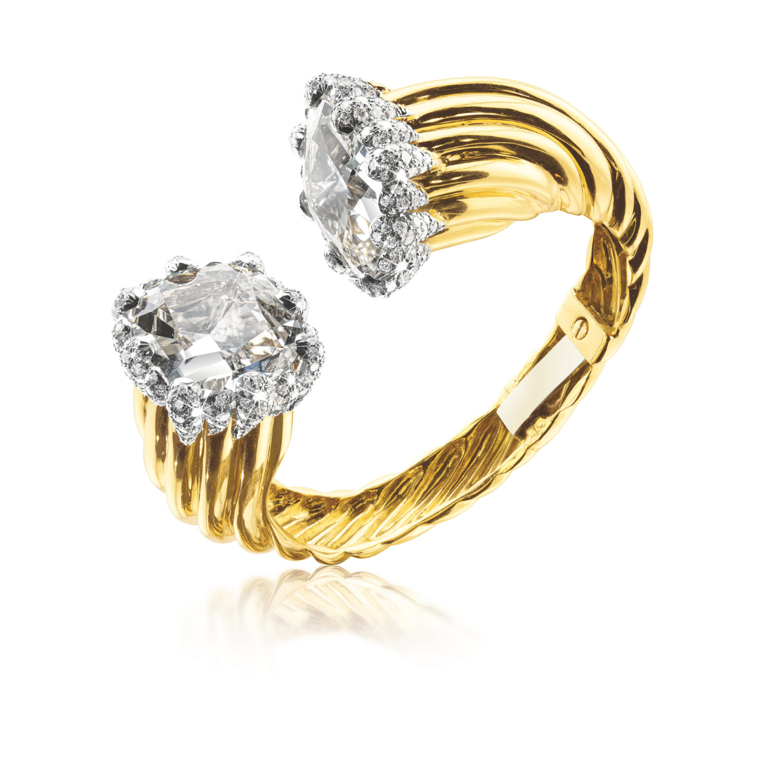 Fleuron Bracelet in White Topaz – Verdura